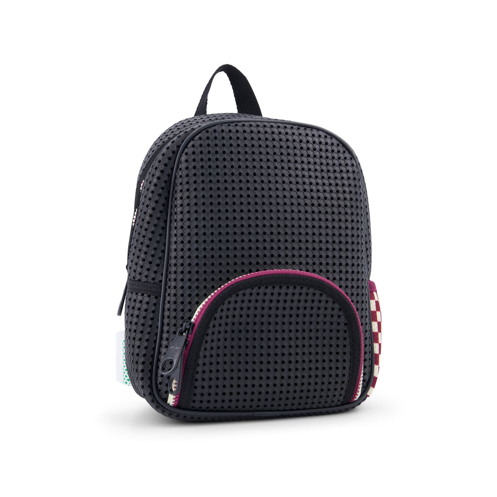 Little Starter Mini Backpack Checkered Brick – Light Plus Nine
